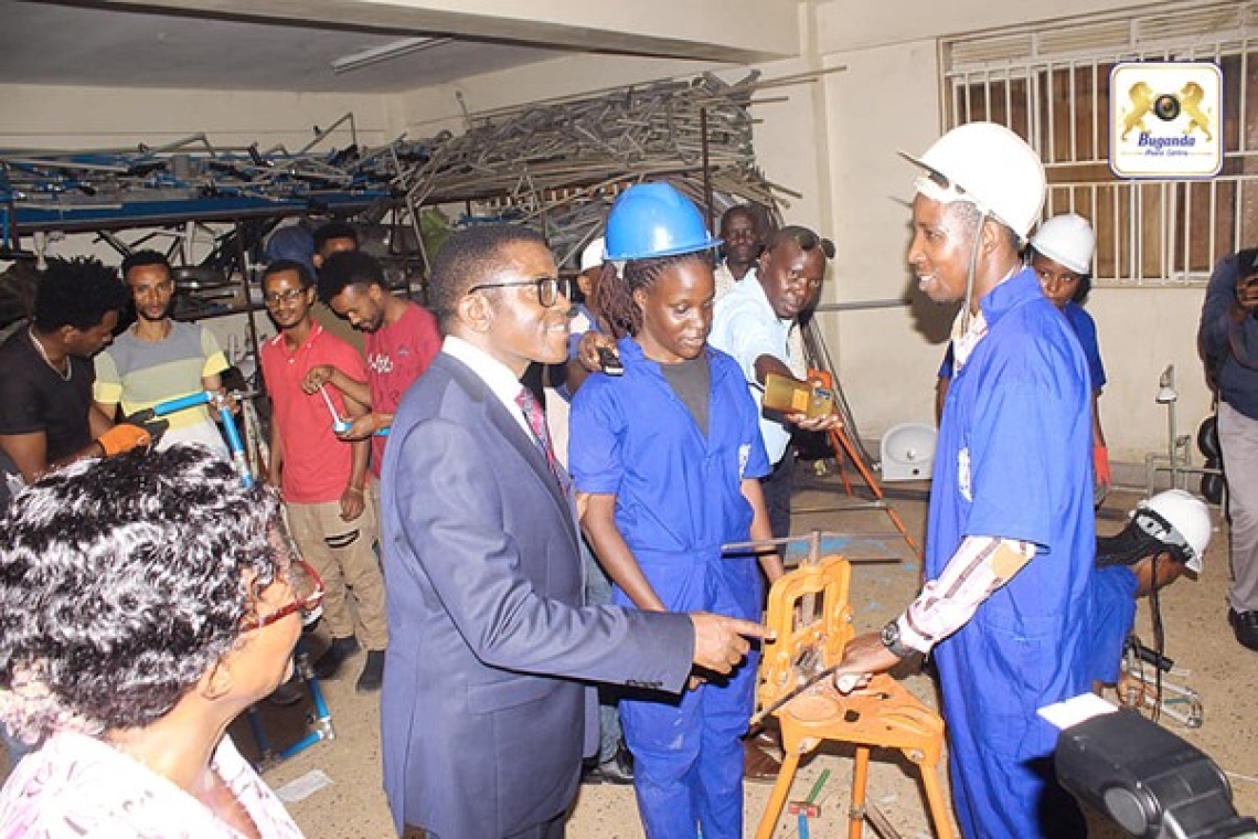 bugandauk.com - The Katikkiro's visit to Buganda Royal Institute in ...